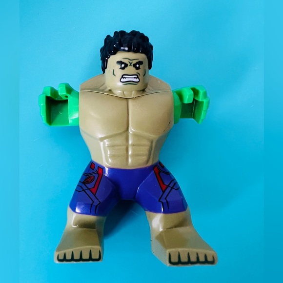 Lego | Toys | Lego Hulk Minifigure Marvel Super Heroes Avengers Green ...